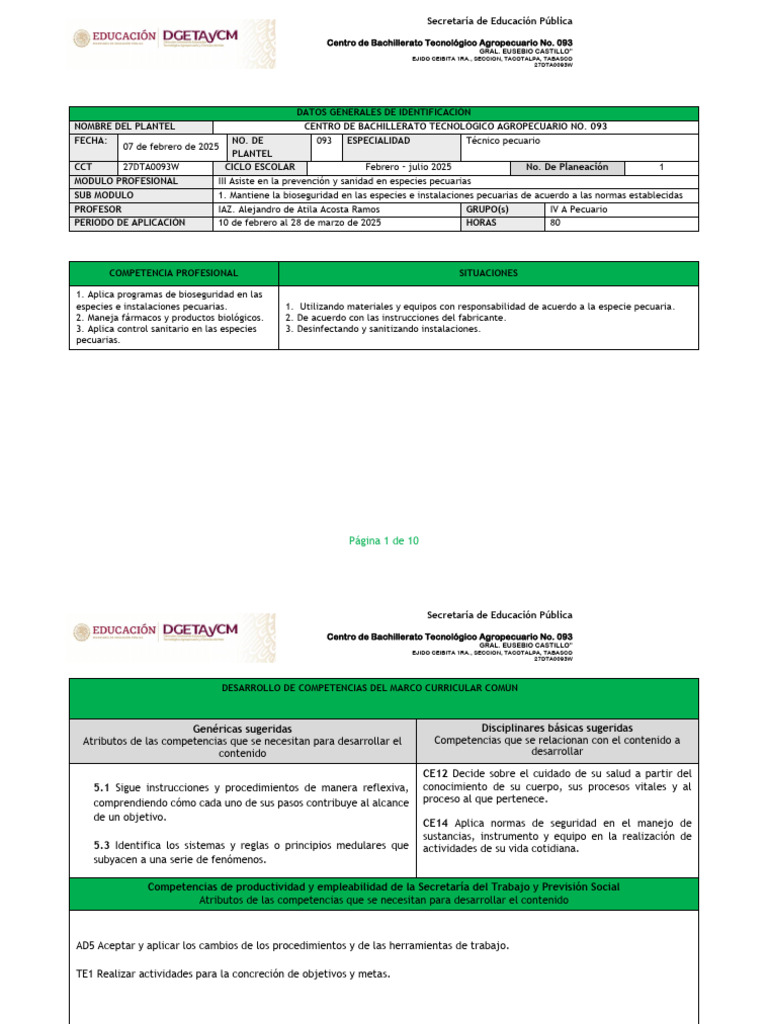 Sec Did - Mod Pec IV Sem - I Parcial | PDF