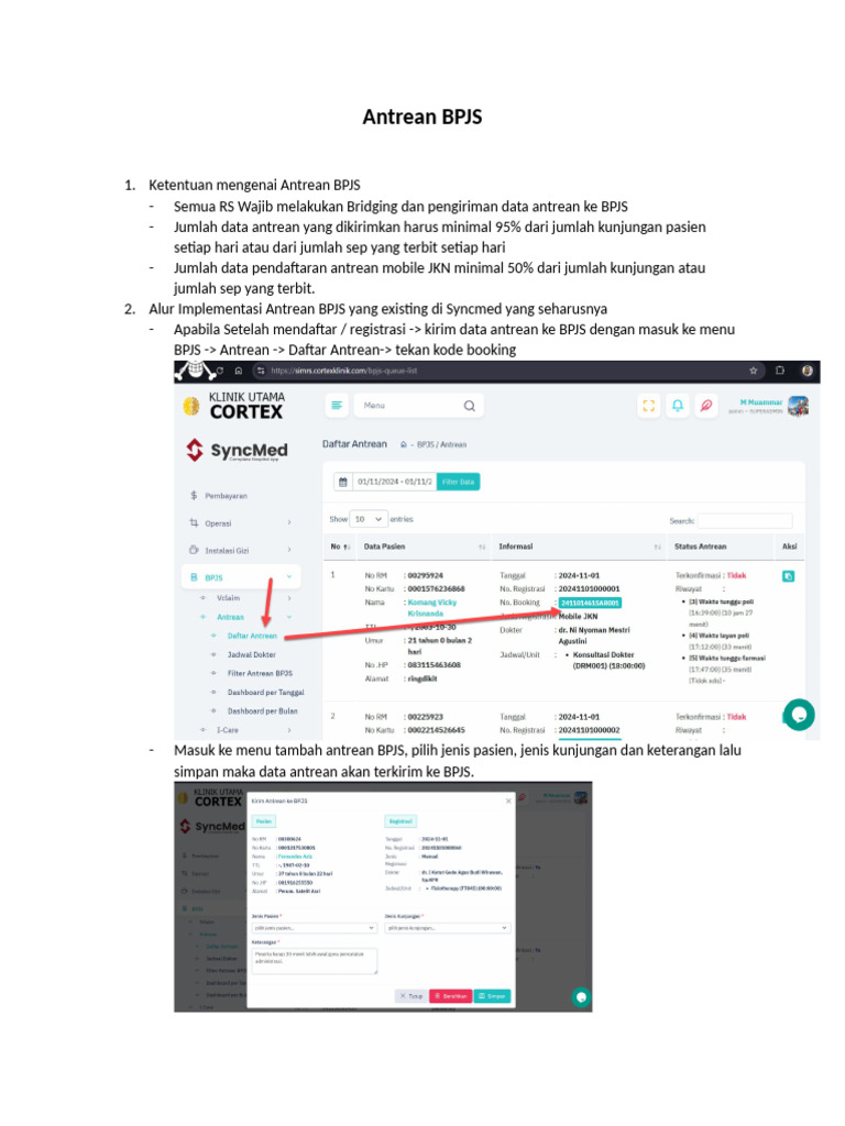 Alur Implementasi Antrean | PDF