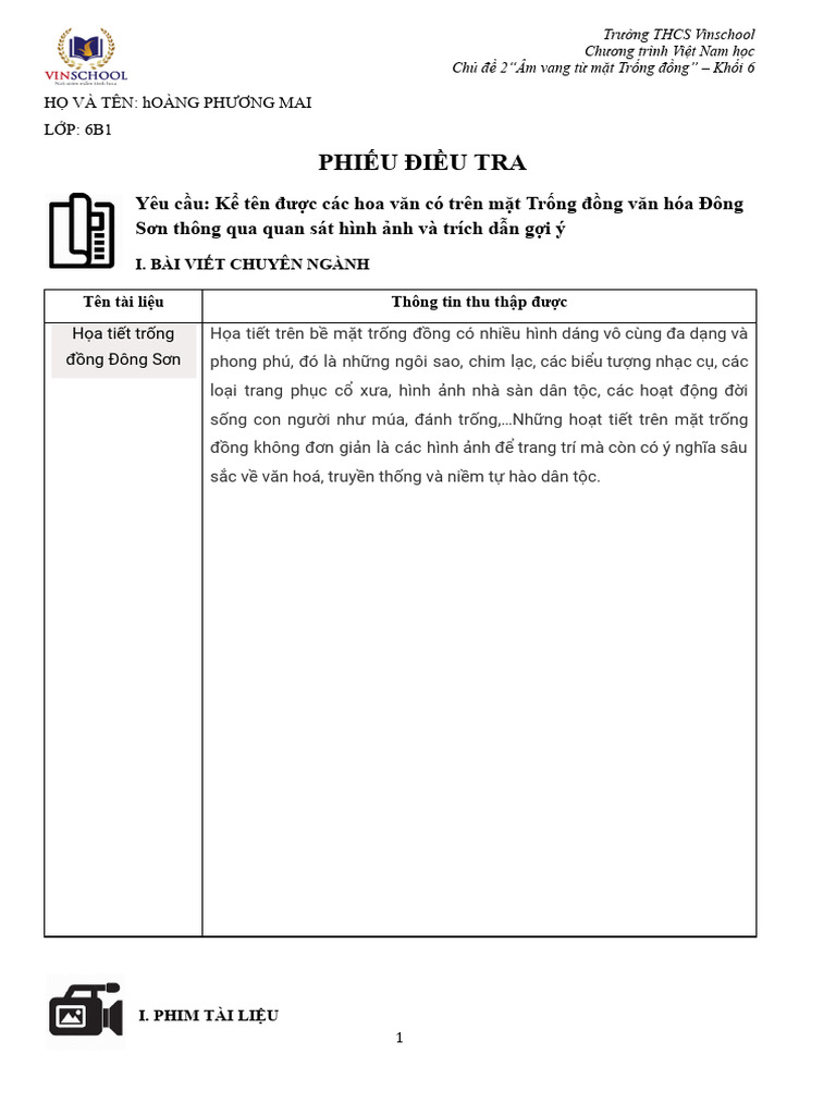 PHT_Bài 2. Thu thập dữ liệu qua nghiên cứu tài liệu_Phiếu điều tra.docx | PDF