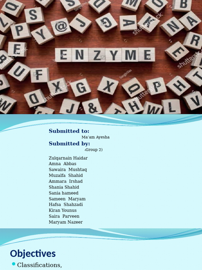 Enzymes G2 Presentation FINAL | PDF | Enzyme | Glycolysis