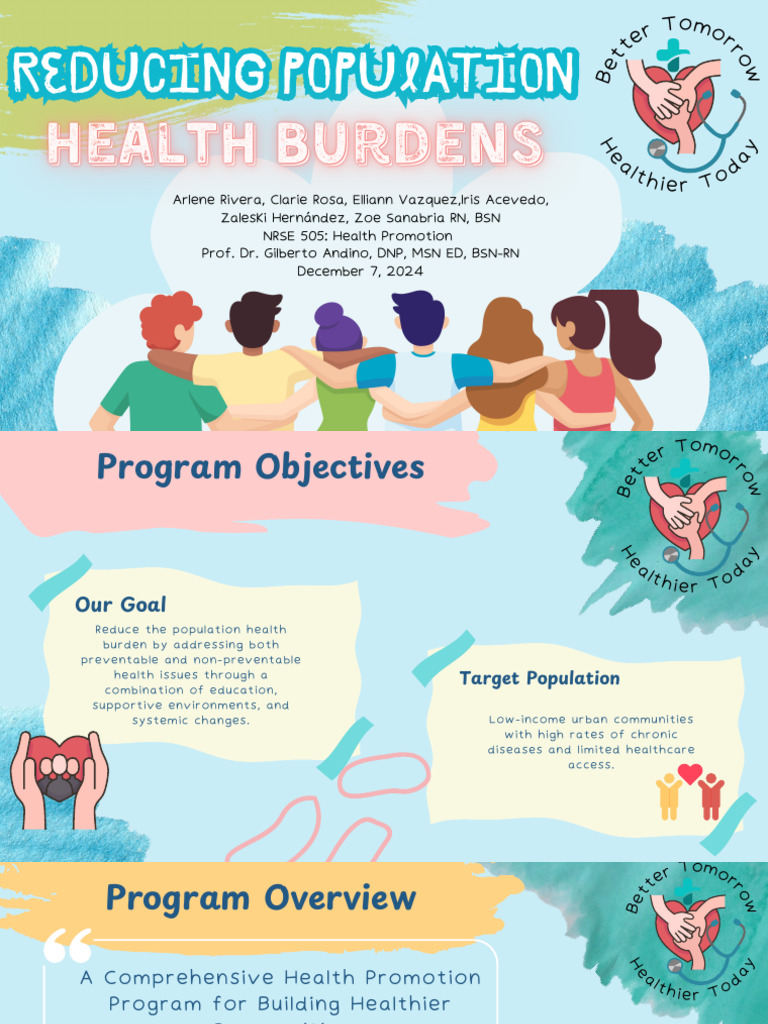Reducing Health Burden | PDF | Preventive Healthcare | Chronic Condition