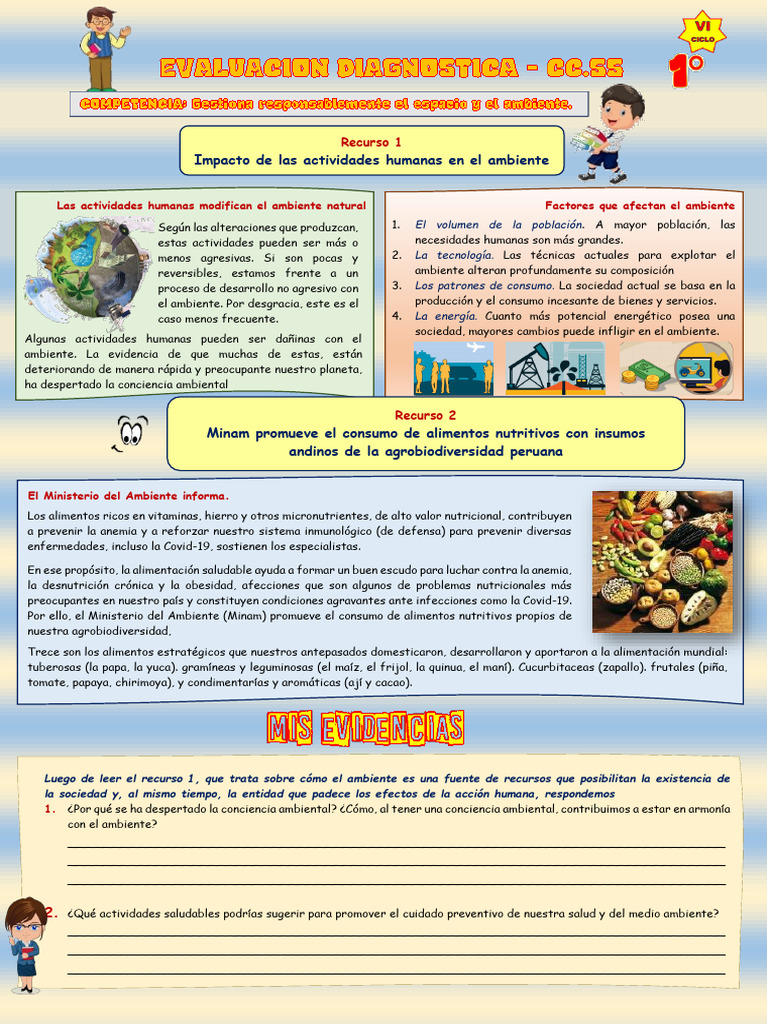 Impacto humano en el ambiente y salud | PDF | Nutrición | Dieta y nutrición
