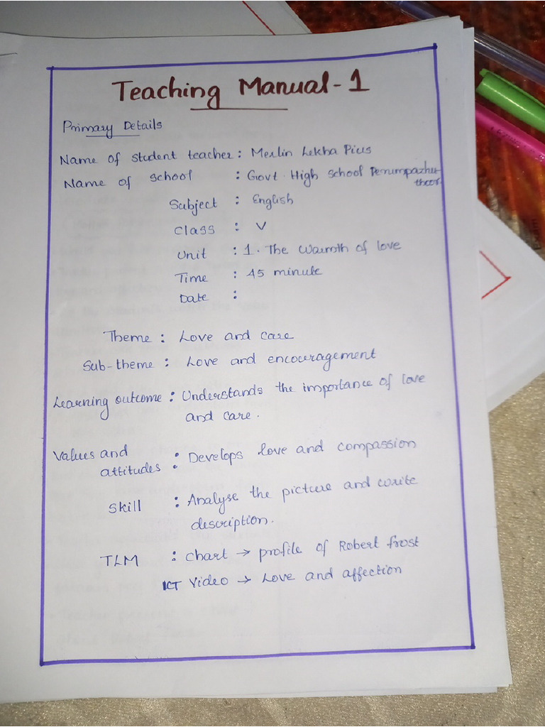 English STD 5 Chap1 TM | PDF