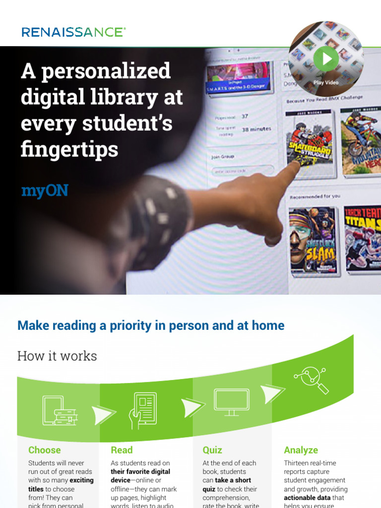 myON_Digital_Brochure | PDF | Learning | Human Communication