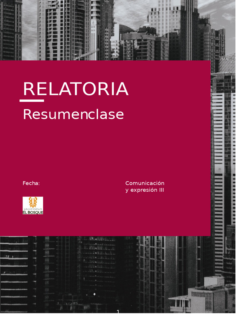 Plantilla Relatoría | PDF