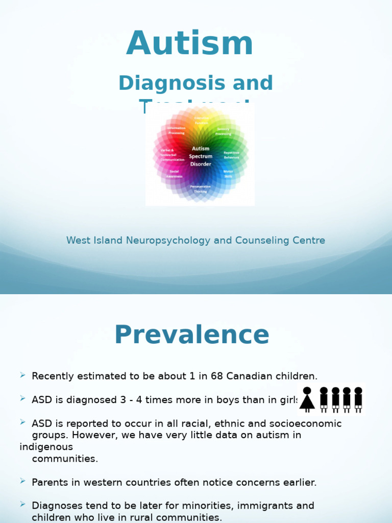 Autism Diagnosis and Treatment Guide | PDF | Autism | Attention Deficit ...