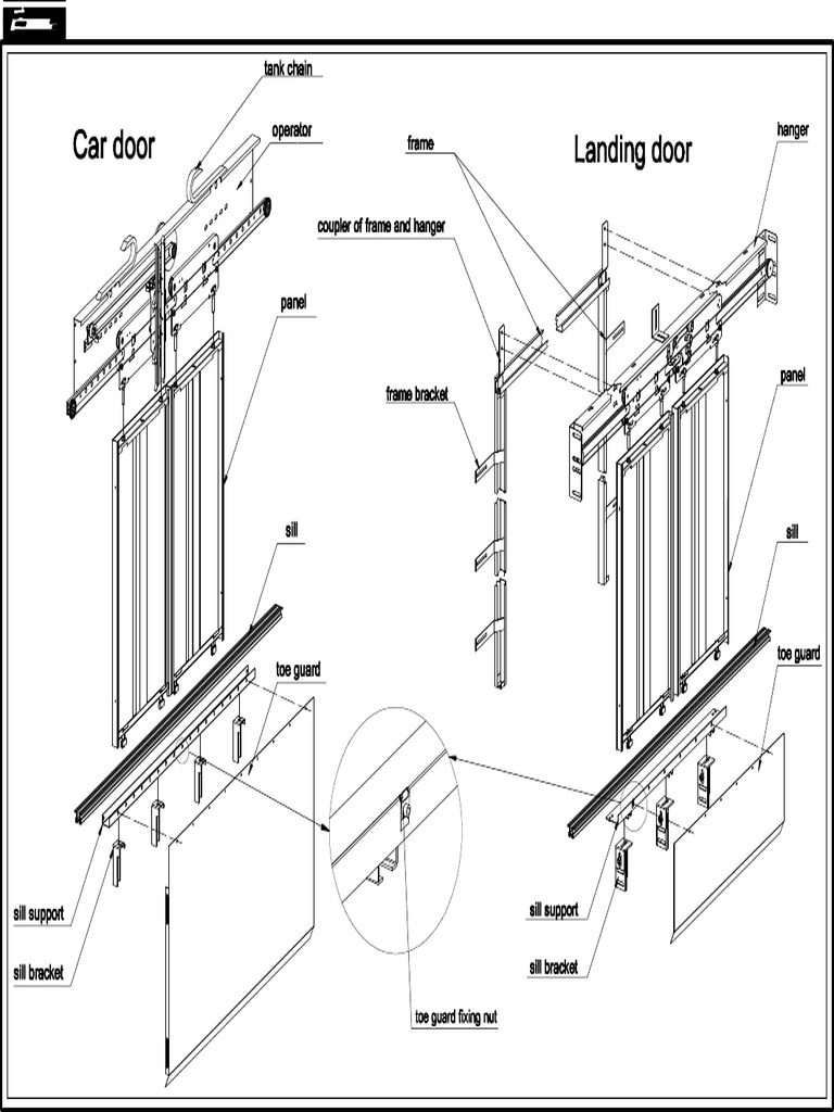 Door System Diagram | PDF