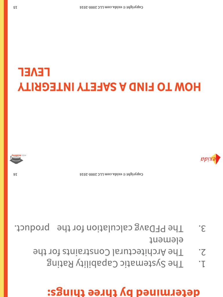 #8 Understanding the How Why and What of a Safety Integrity Level (SIL) | PDF