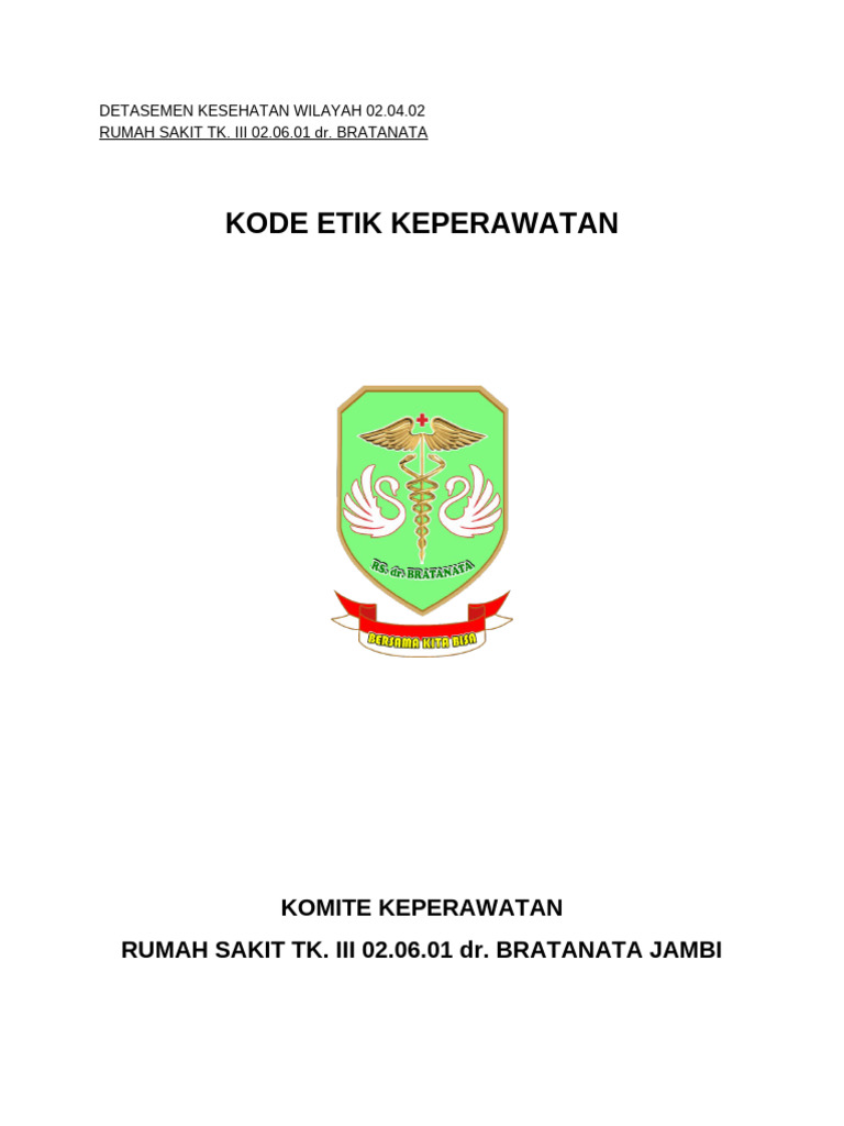 Cover Kode Etik 2025 | PDF