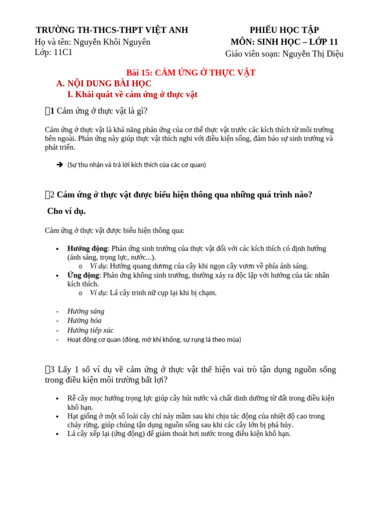 Pht-Bài 15 SH11 | PDF