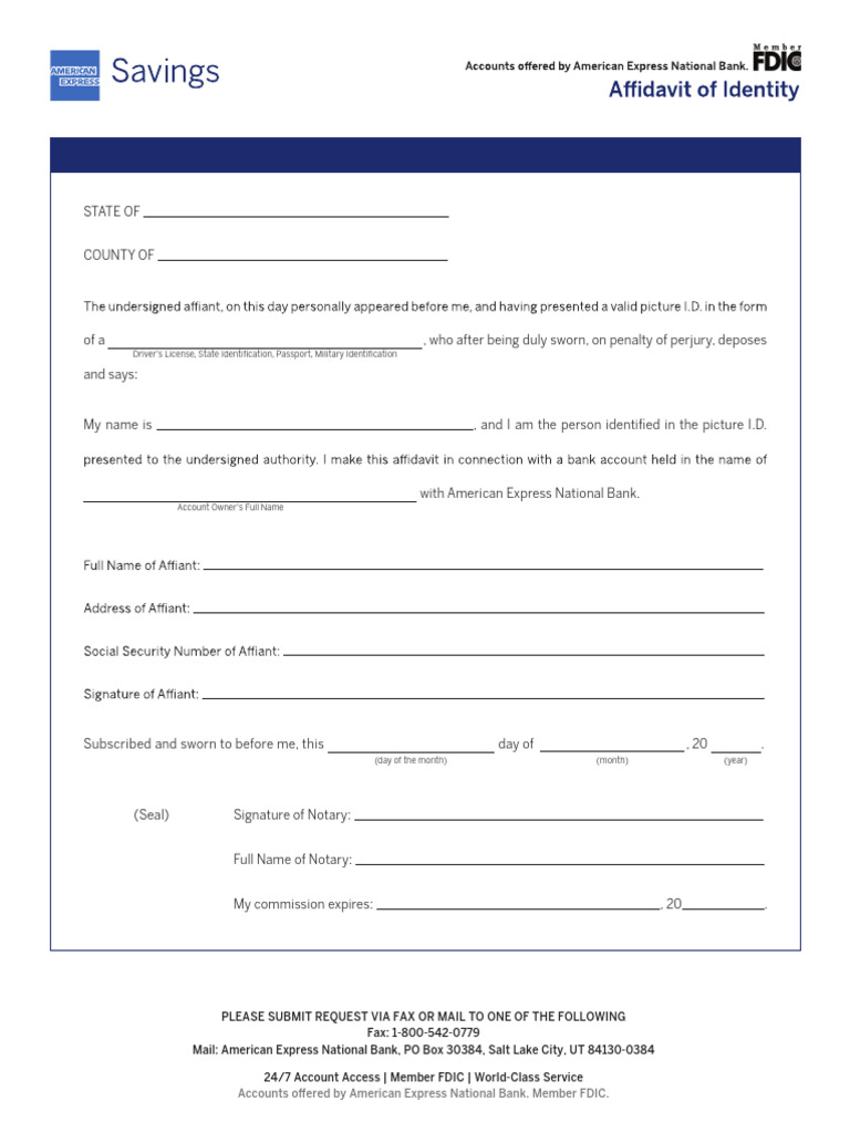 Notarized ID Verification Form | PDF