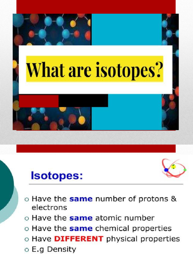 Isotope | PDF