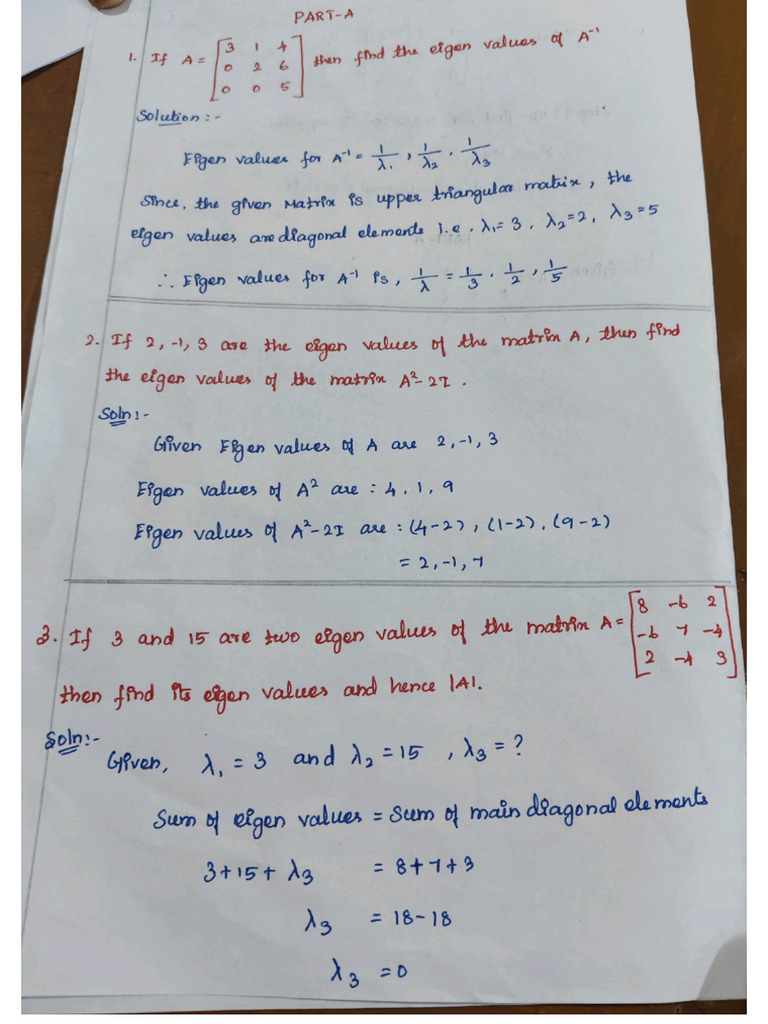 Maths 2marks | PDF