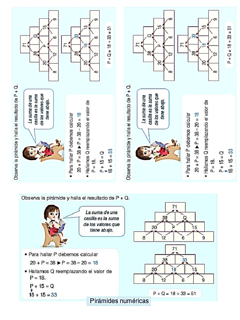 fichas MATE SEMANA 4 | PDF