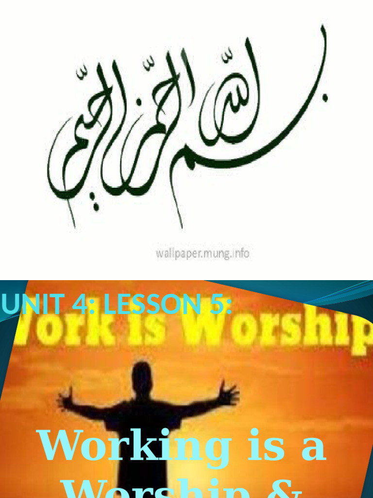 Righteous Work in Islam: Key Principles | PDF
