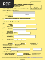BI-130 Marriage Certificate | PDF
