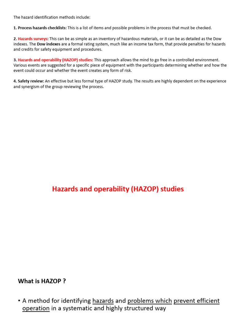 Hazard Identification-2 | PDF | Safety