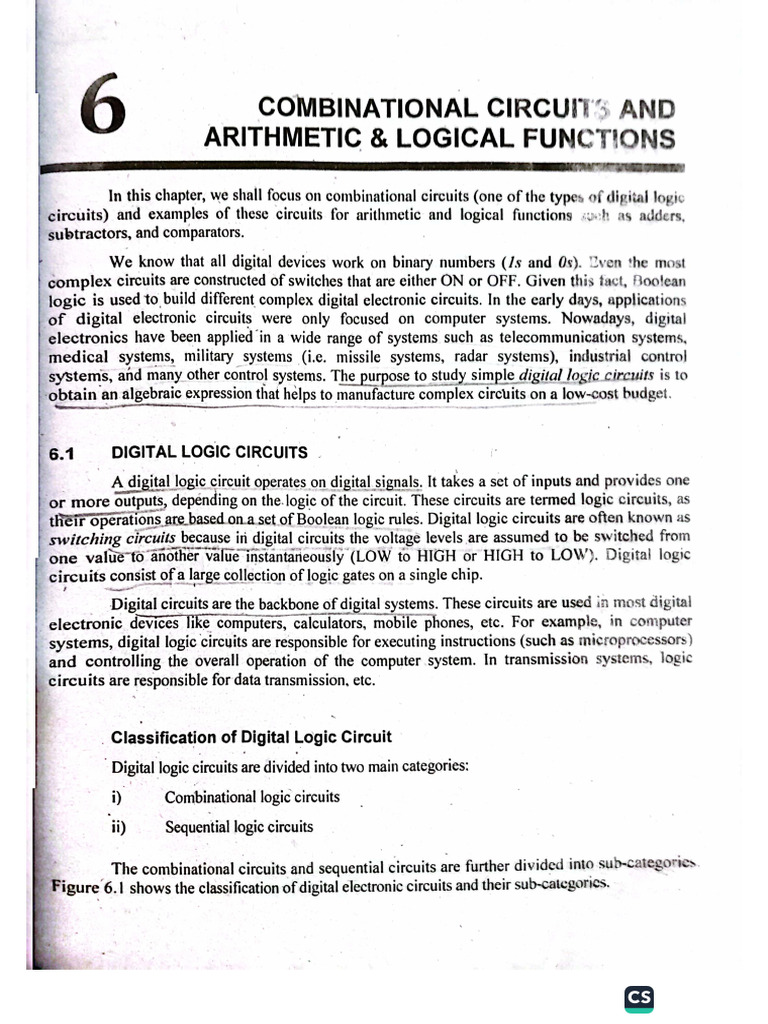 Combinational Circuits | PDF