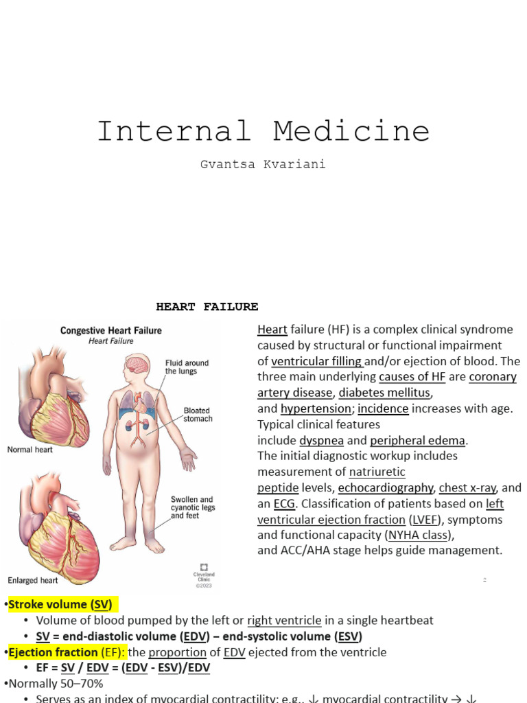 Understanding Heart Failure: Causes & Mechanisms | PDF | Heart Failure ...