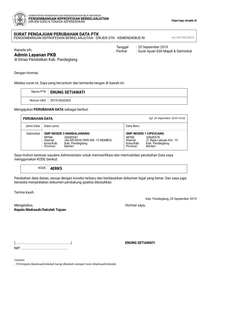 Sim Gpo Hj. Enung | PDF