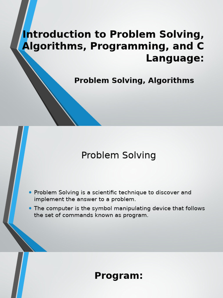 PF Lec 1 | PDF | Algorithms | Software Engineering