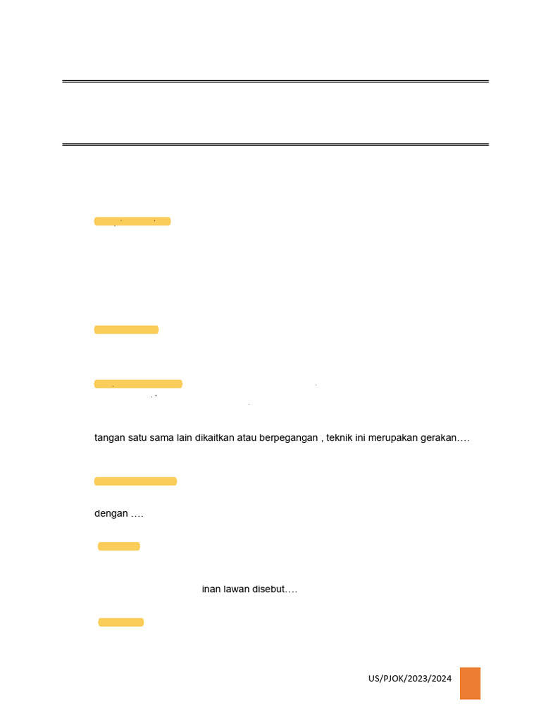 Soal Pjok Usek k13(1) | PDF