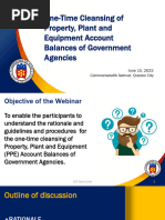 One-Time Cleansing of PPE Accounts | PDF | Fair Value | Valuation (Finance)