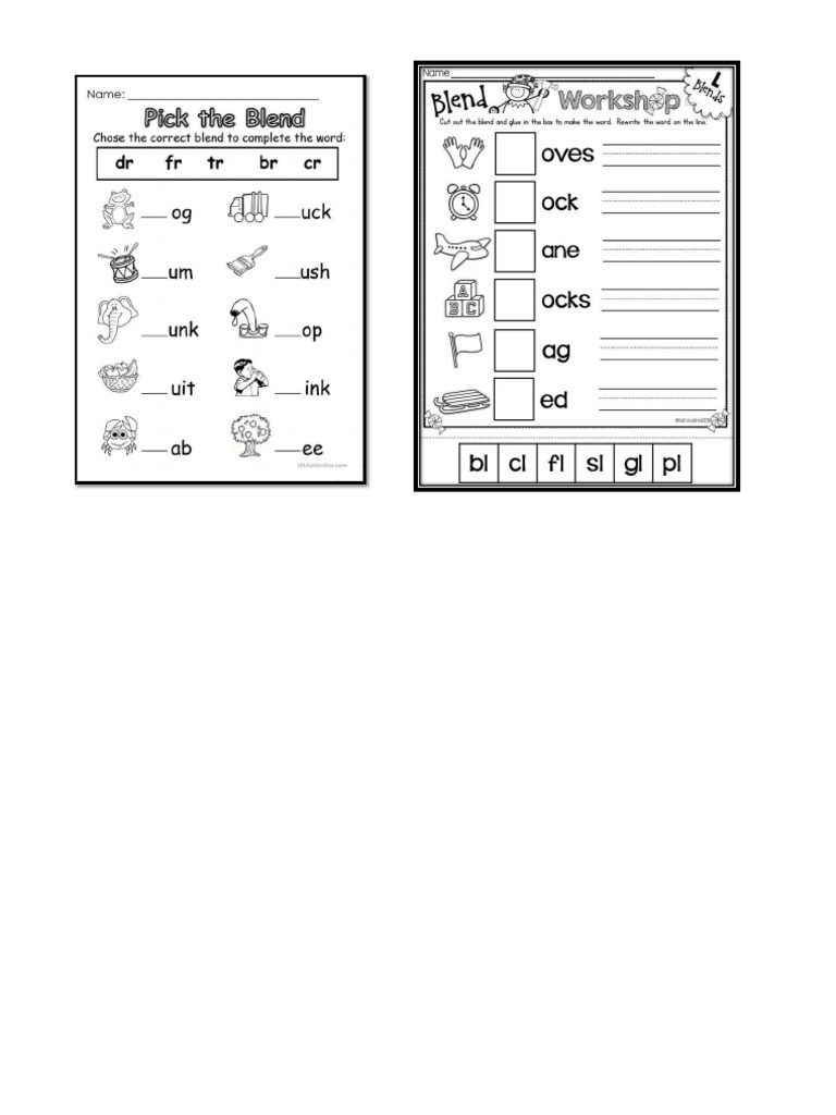 CVC Fill The First Blank | PDF