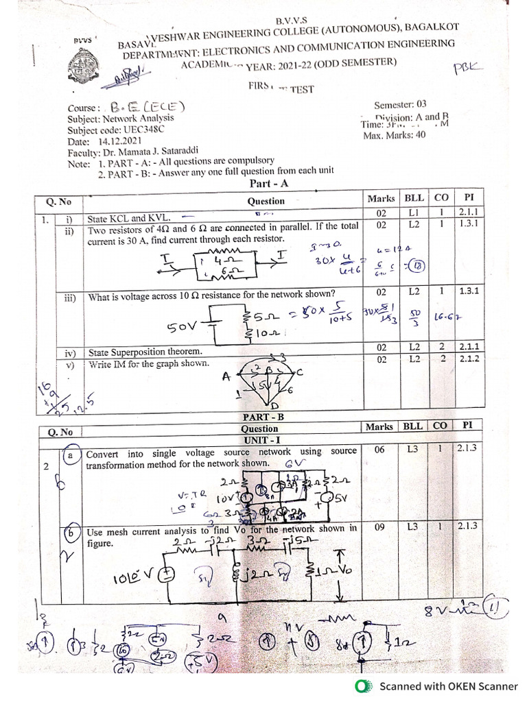 Network Analysis-1 | PDF