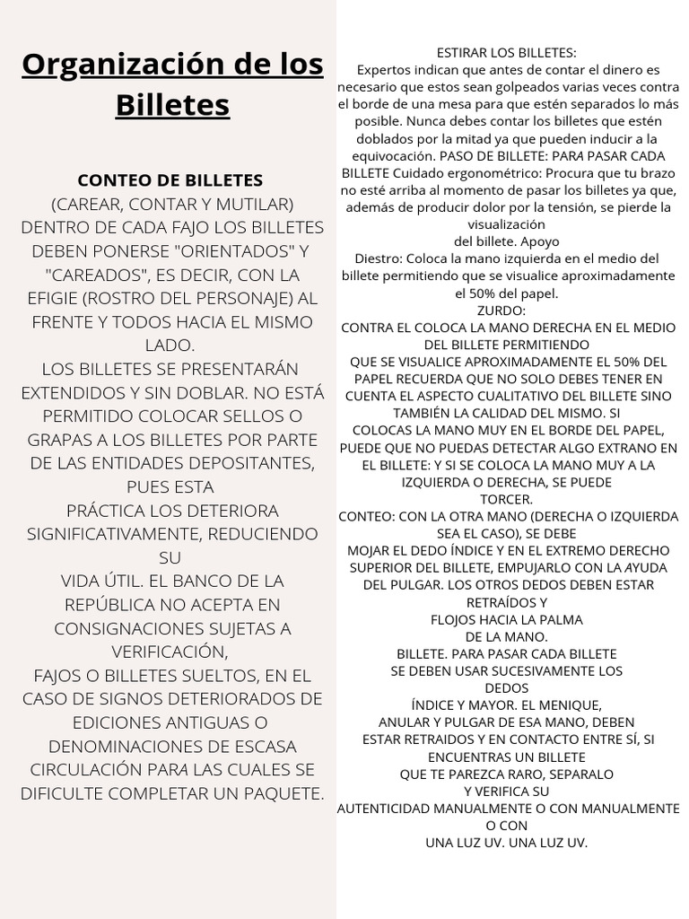 Trifolio, Aula Labora | PDF | Billete de banco | Mano