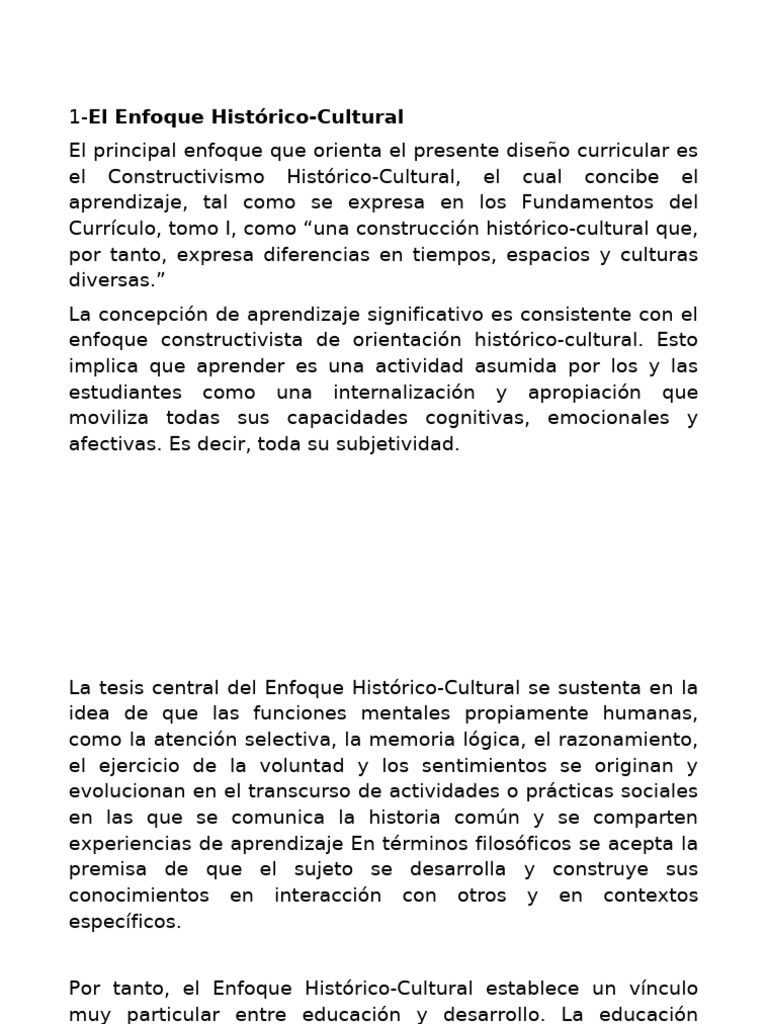 Enfoques Educativos: Constructivismo y Competencias | PDF | Aprendizaje | Constructivismo ...