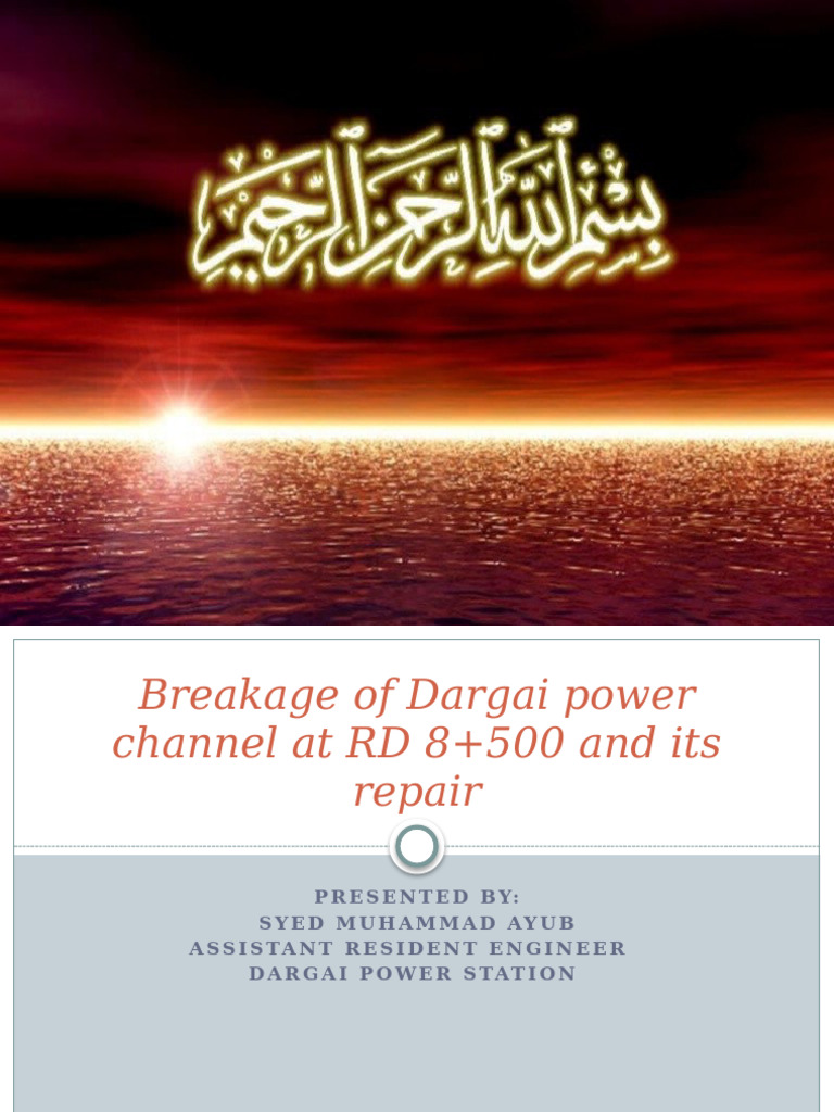 Ayub 2222 | PDF | Spillway | Water Supply