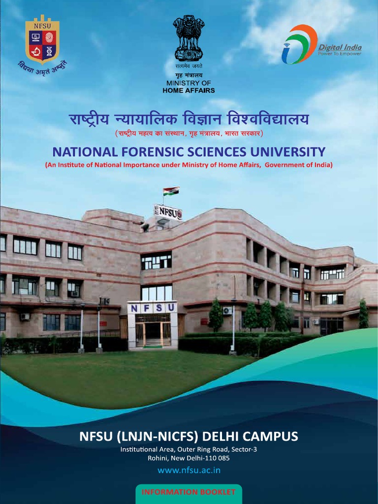 Delhi - Brochure Nfsu 2024 | PDF