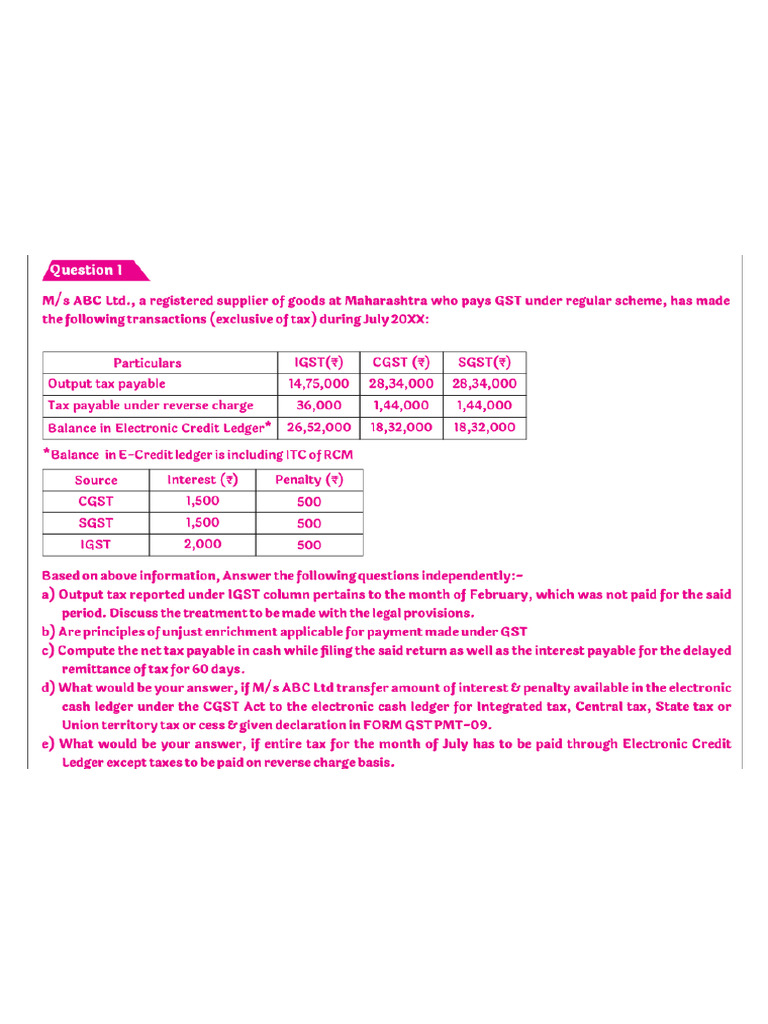 GST Part 2 (37 QNS) | PDF