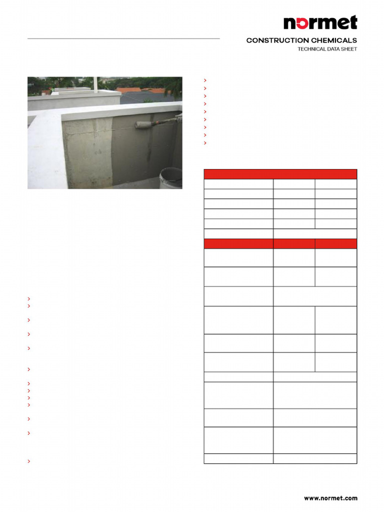Membran Kedap Air TamSeal 10F | PDF