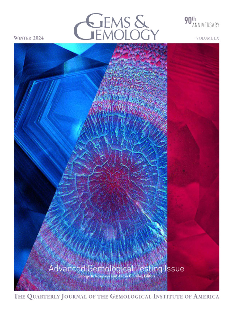 Winter 2024 Gems Gemology | PDF | Spectroscopy | Electromagnetic Spectrum