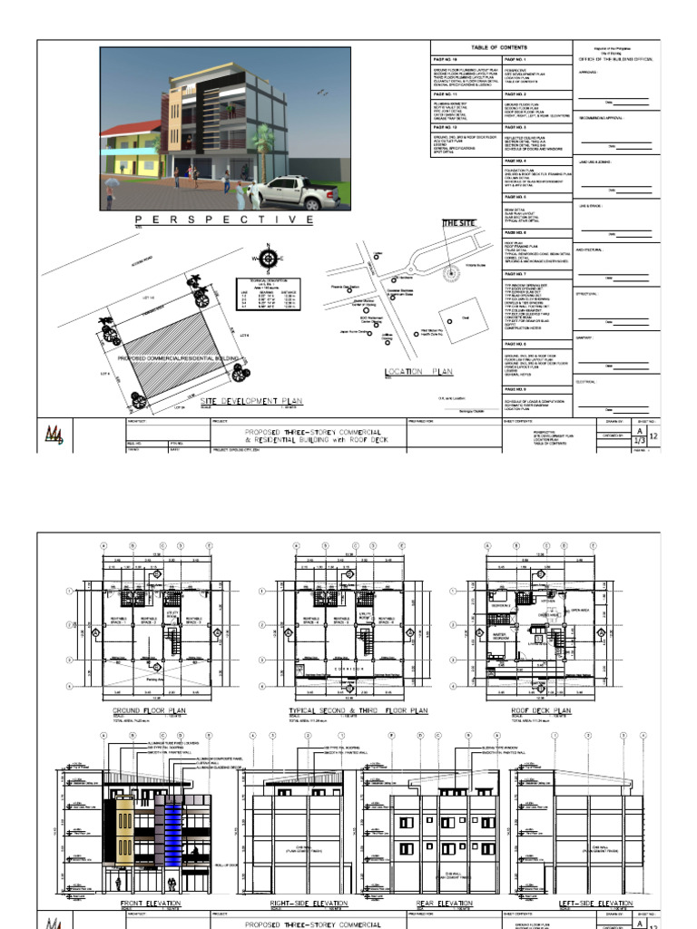 Proposed 3 Storey Building | PDF