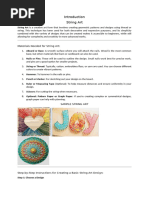 Hilorama Corazon Circulo | PDF | Copyright | Crafts