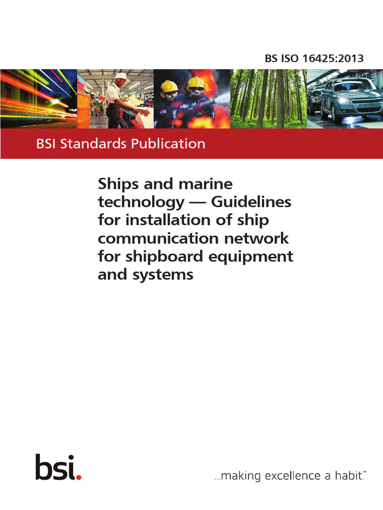 Ships and Marine Technology. Guidelines for the Installation of Ship ...