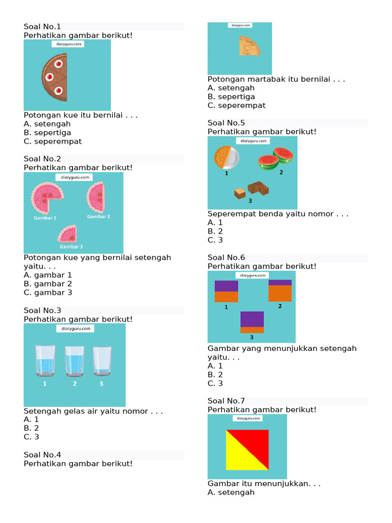 KLS 2 MTK PECAHAN | PDF