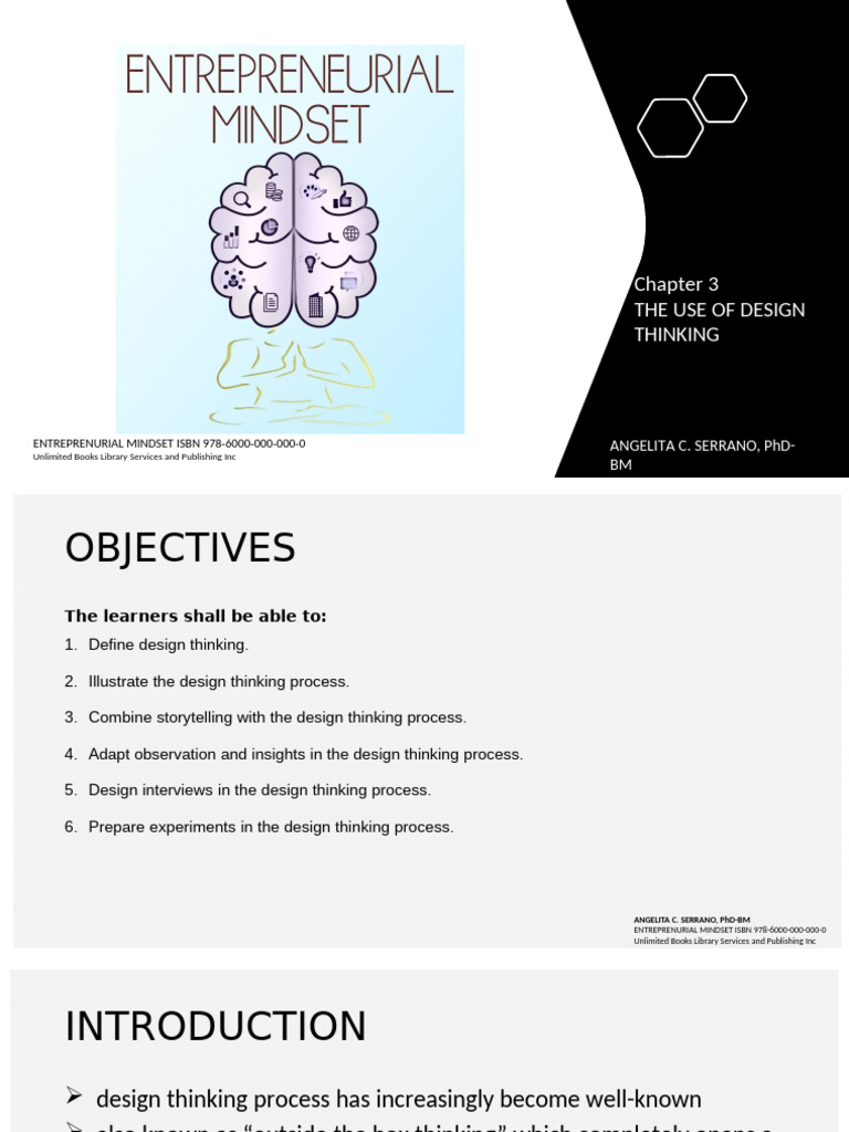 Chapter 3 THE USE OF DESIGN THINKING 1 | PDF | Design Thinking ...
