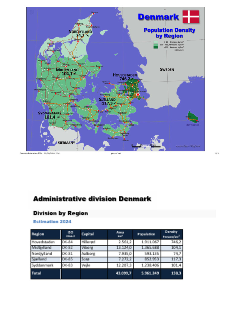denmark.population map. pdf | PDF