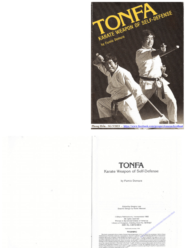 Understanding the Tonfa in Karate | PDF | East Asian Martial Arts ...