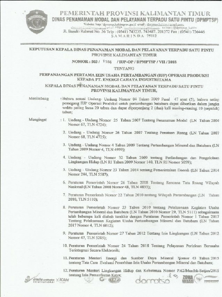 Iup PT - Eci | PDF