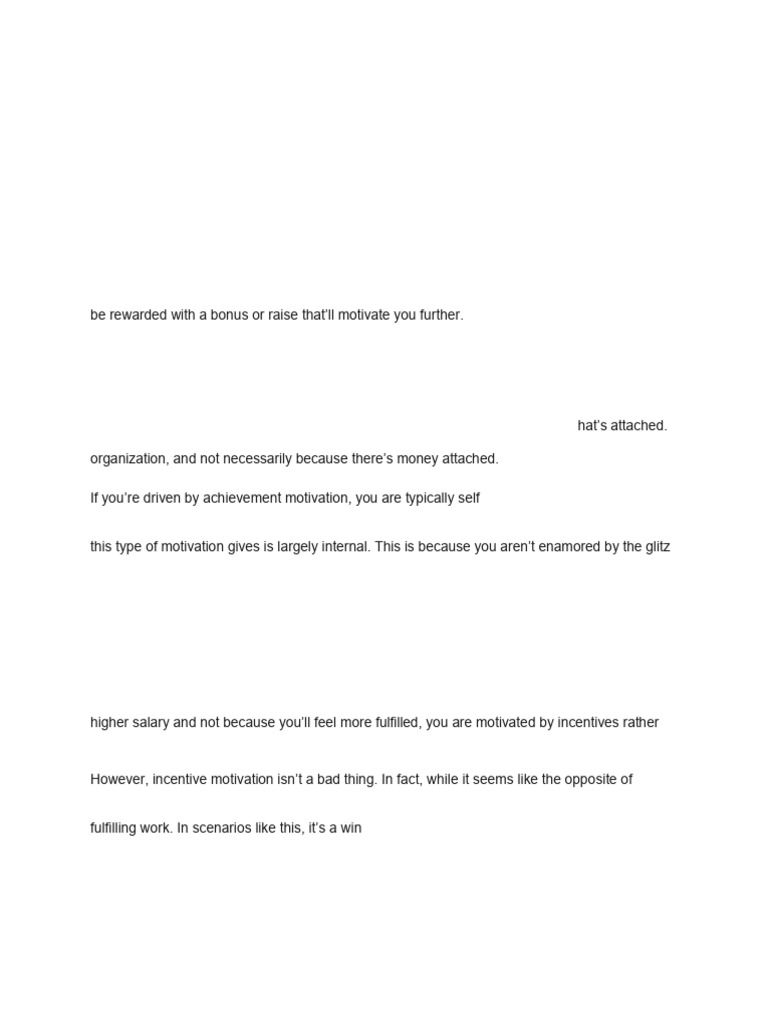 TYPES OF MOTIVATION | PDF | Motivational | Motivation