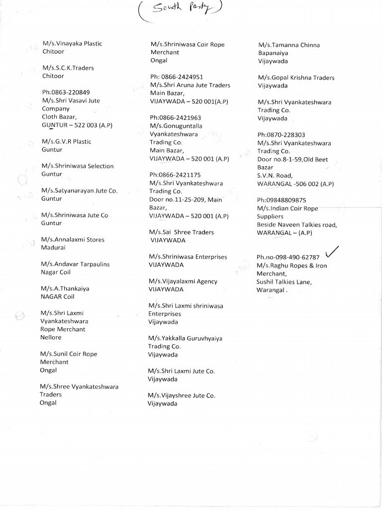 Tarpaulin Customers | PDF