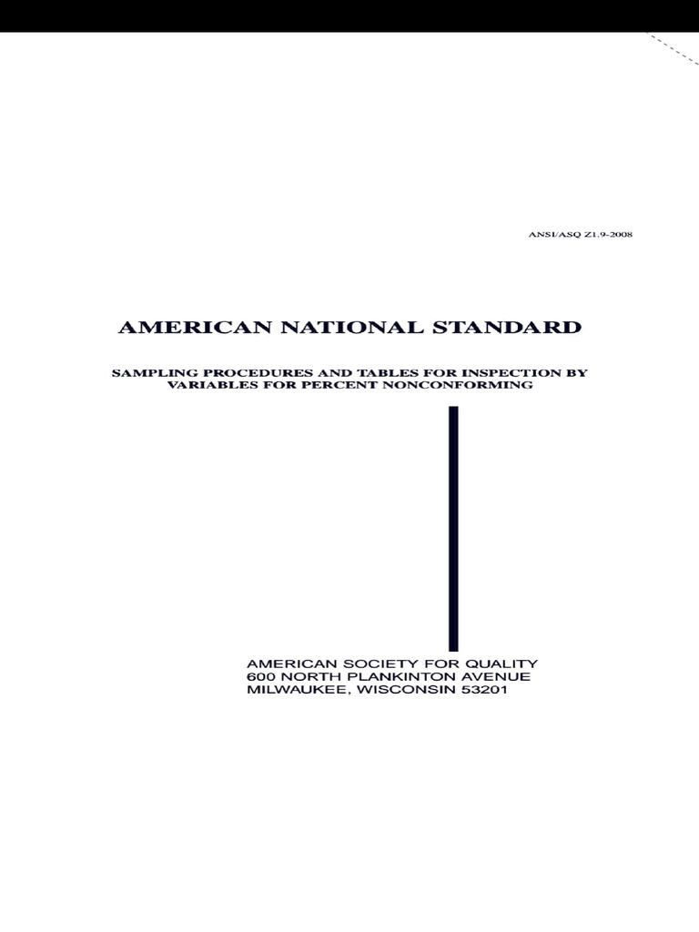 ANSI 1.9Z BOOK 2008 | PDF