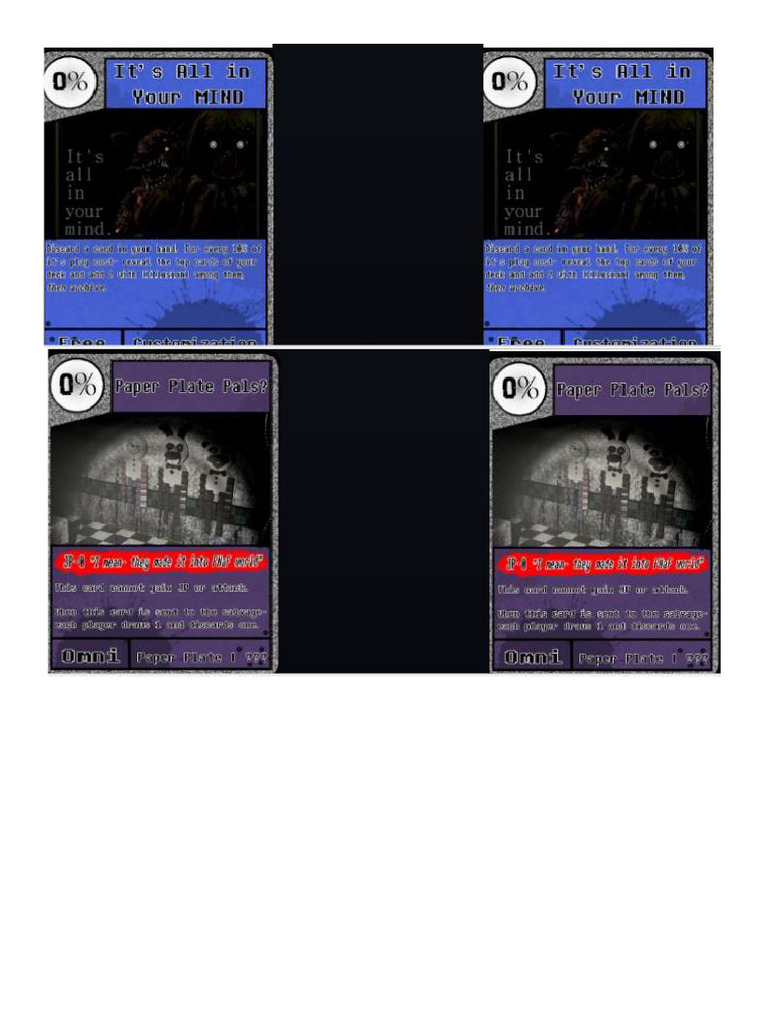 Fnaf TCG | PDF