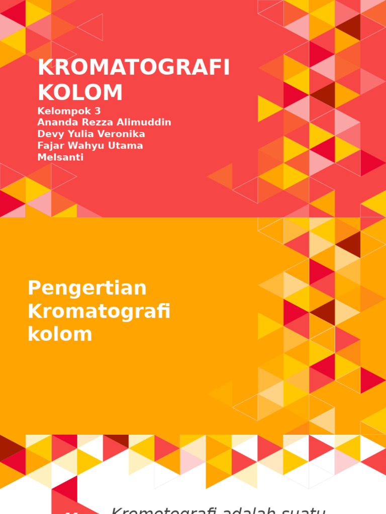 Kromatografi Kolom | PDF