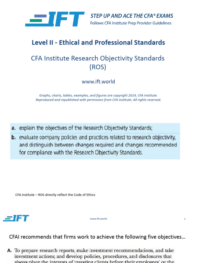 R03 Research Objectivity Standards Slides | PDF